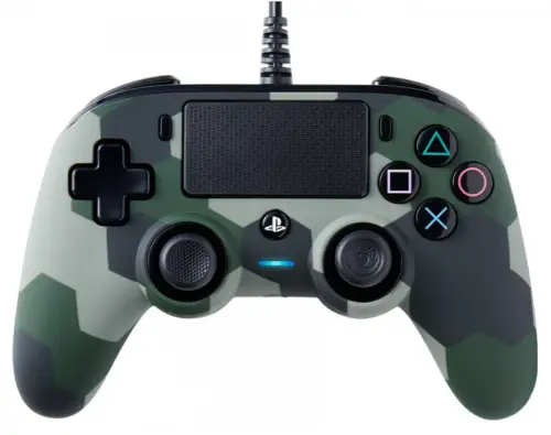 Жичен геймпад Nacon Wired Compact Controller Camo Green, Зелен - М-Трейд